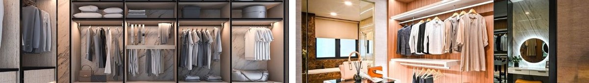 Éclairage pour Dressing – Luminaires LED design pour penderie et placards