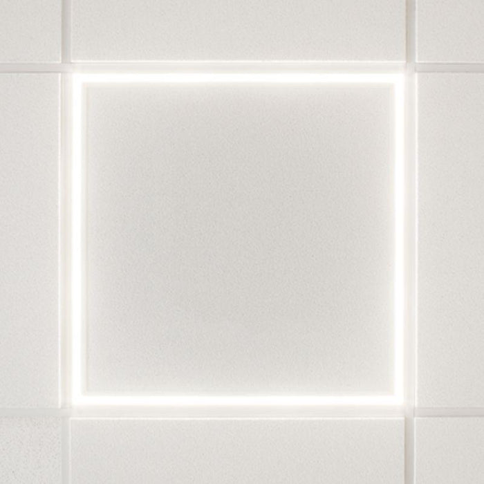 Dalle LED Cadre Lumineux 60x60 Slim 36W BLANC (Pack de 6)