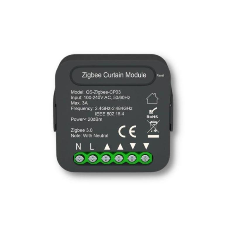 Module Interrupteur pour Volet Roulant Zigbee (2 pièces) + passerelle ...